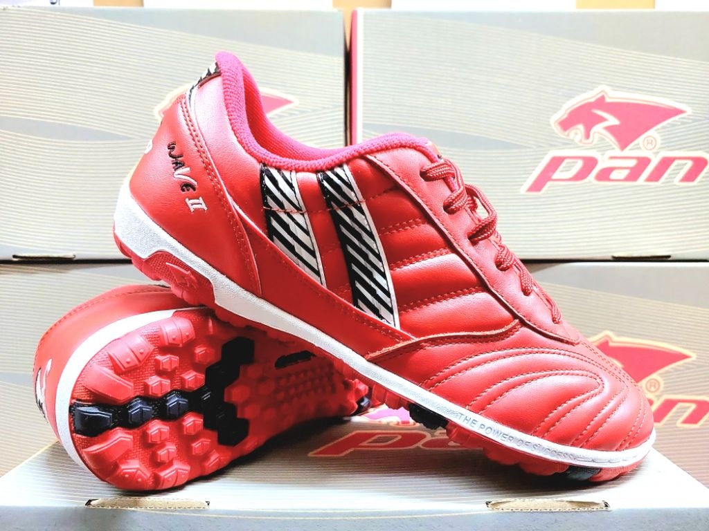 รองเท้า100ปุ๋ม รองเท้าเล่นหญ้าเทียม PAN WAVE II (PF15WT)หนังแท้ หน้า ...