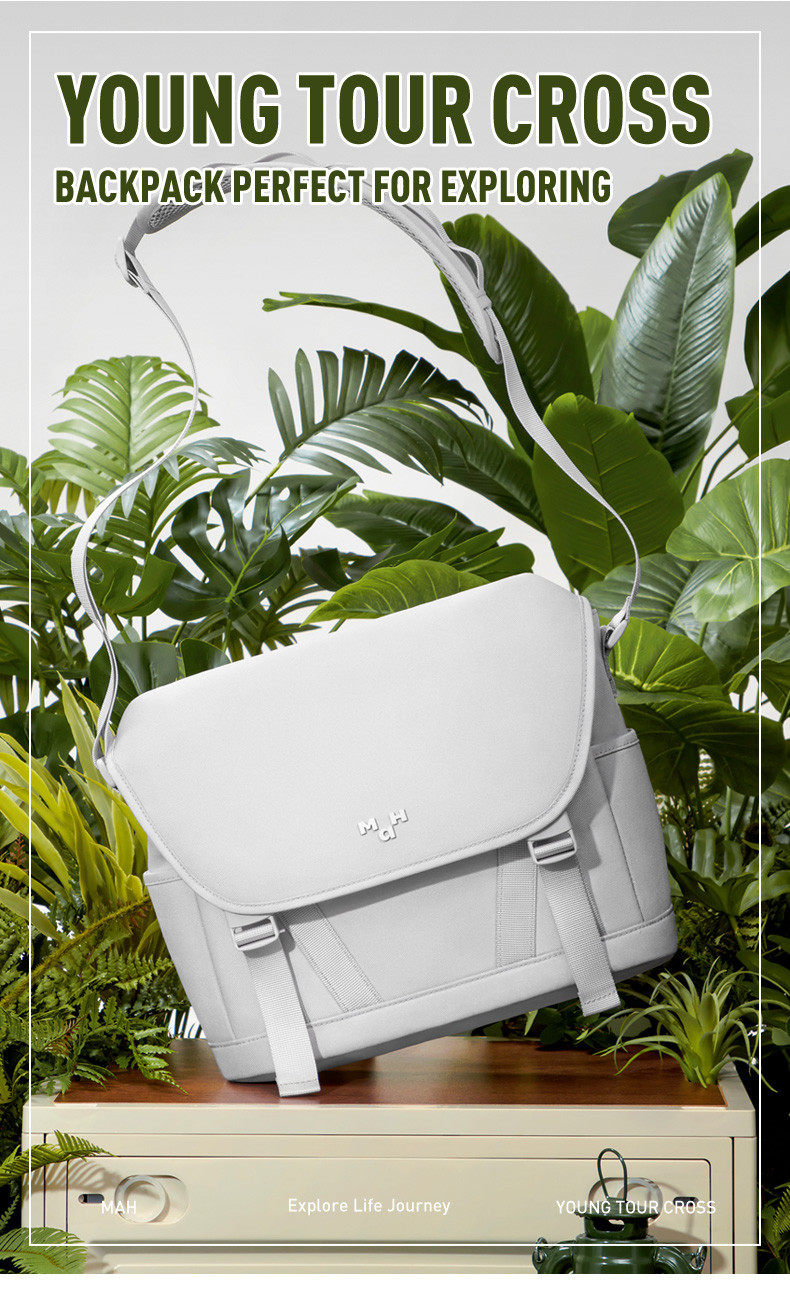 MAH Tour Crossbody กระเป๋าสะพายข้าง น้ำหนักเบา ผ้ากันน้ํา 8 นิ้ว ...