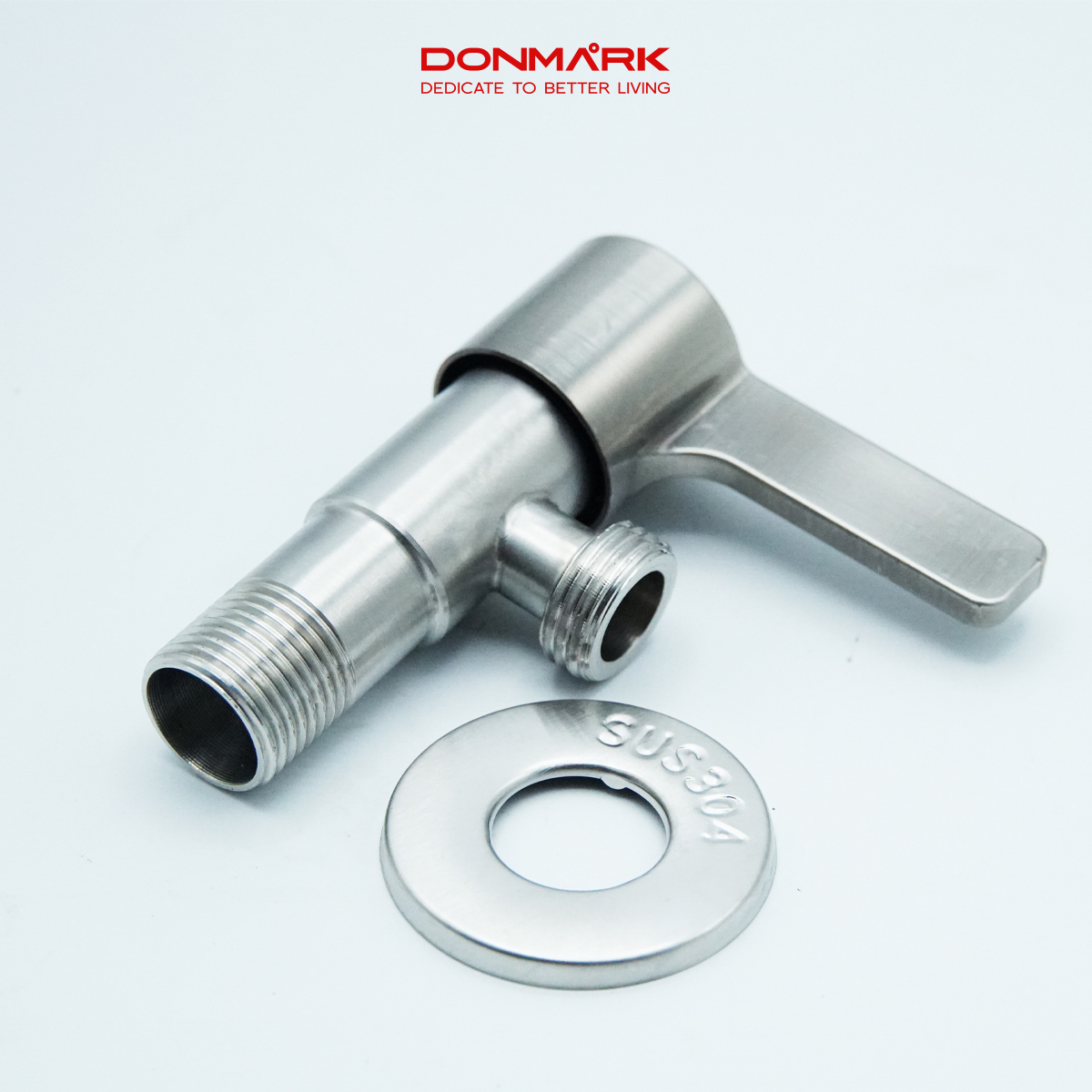 DONMARK วาล์วต่อฝักบัว สแตนเลส 304 ด้ามปัด รุ่น RS-2421 | Shopee Thailand