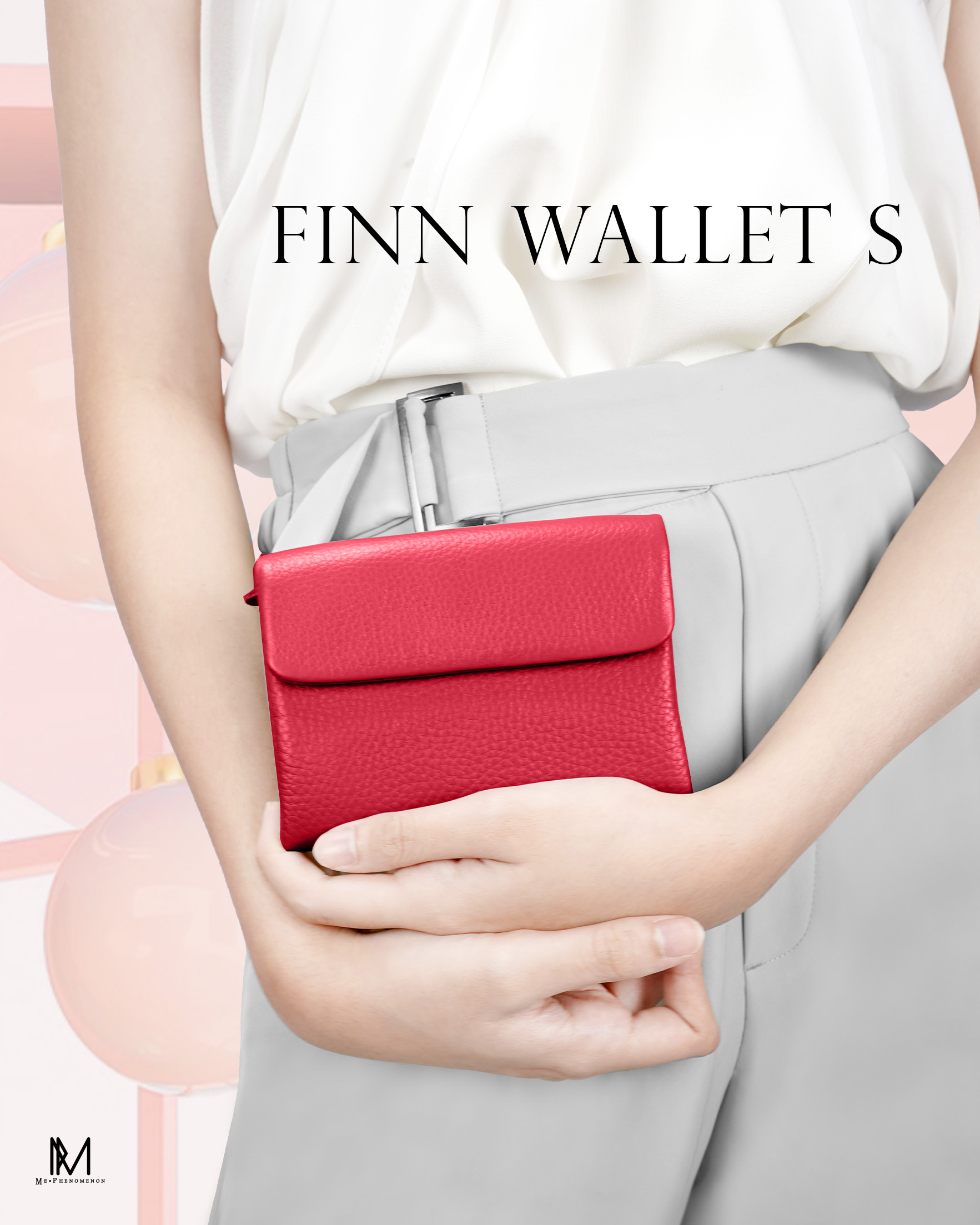 กระเป๋าสตางค์ หนังแท้ Me Phenomenon - Finn Wallet S | Shopee Thailand