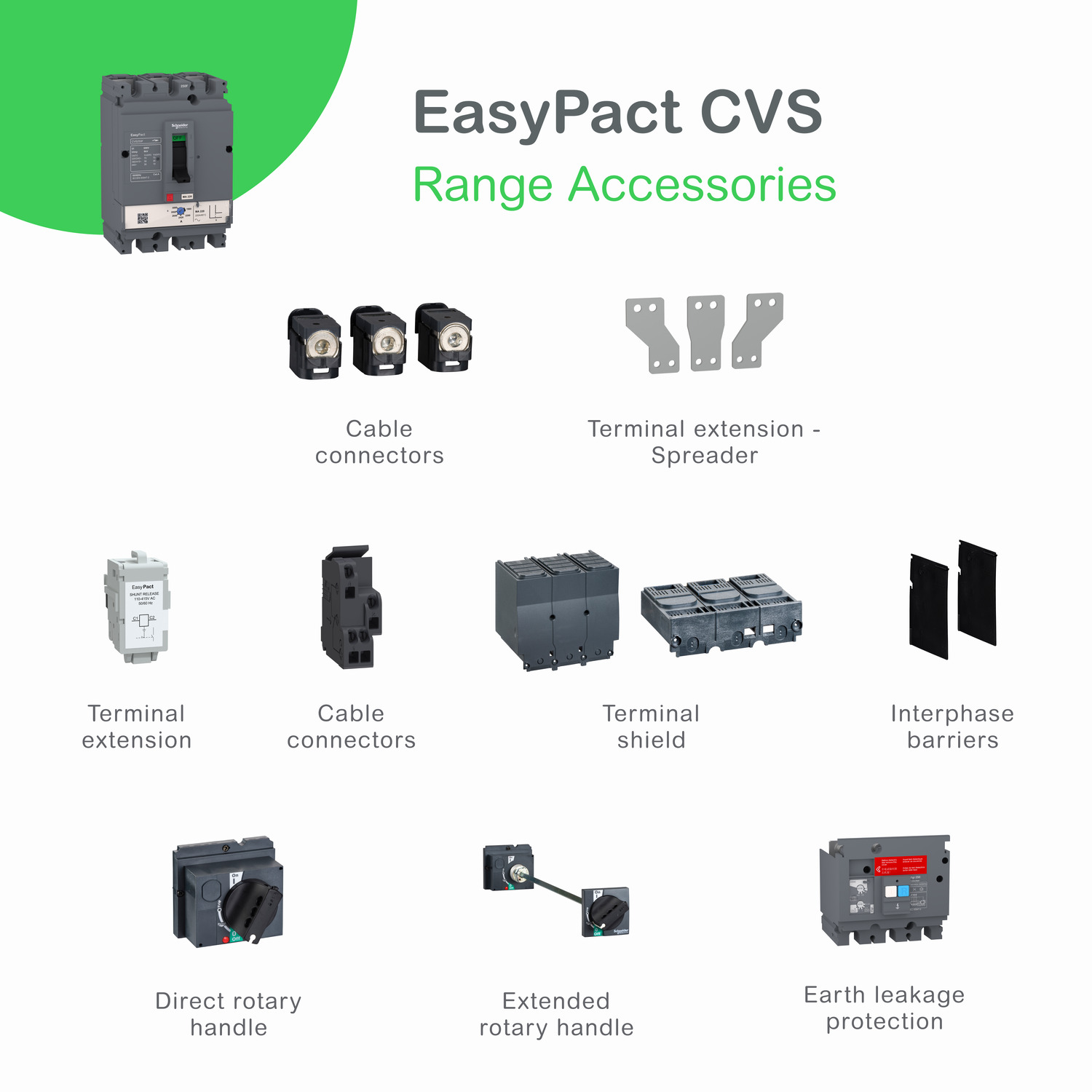 Schneider circuit breaker,LV540306,EasyPact CVS400F,36kA at 415VAC,400A ...