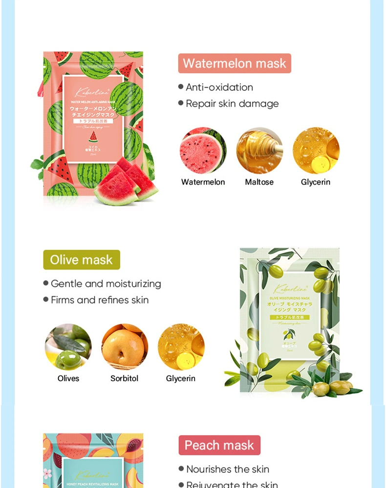 Mooyam Korean Japanese Moisturising Hydrating Facial Mask Sheet Face ...