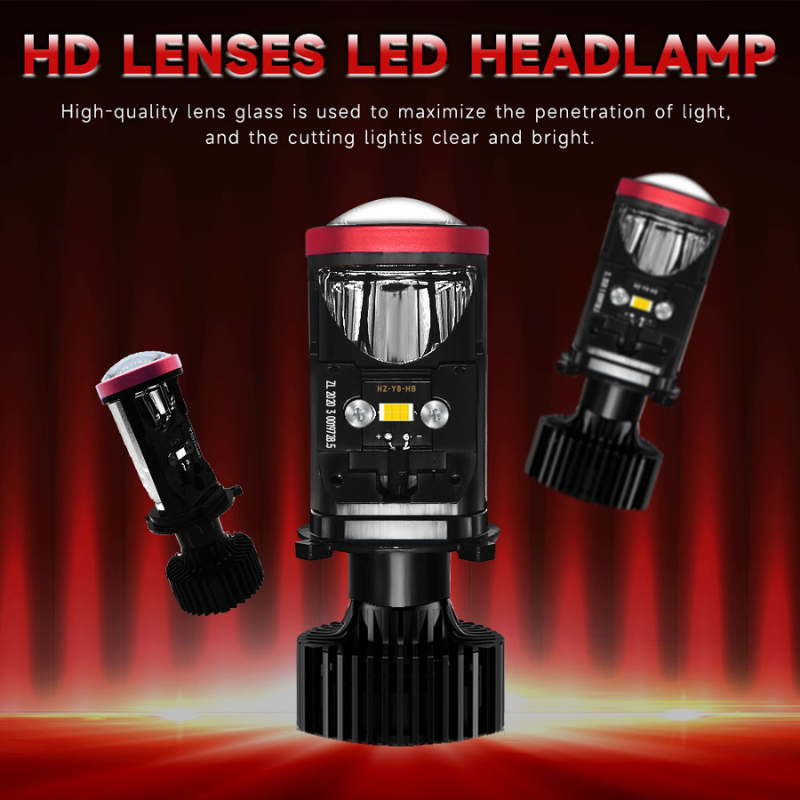 【1คู่】หลอดไฟรถยนต์ หลอดไฟ LED Y8 H4 LED หลอดไฟ ไฟหน้าหลอดไฟ | Shopee ...