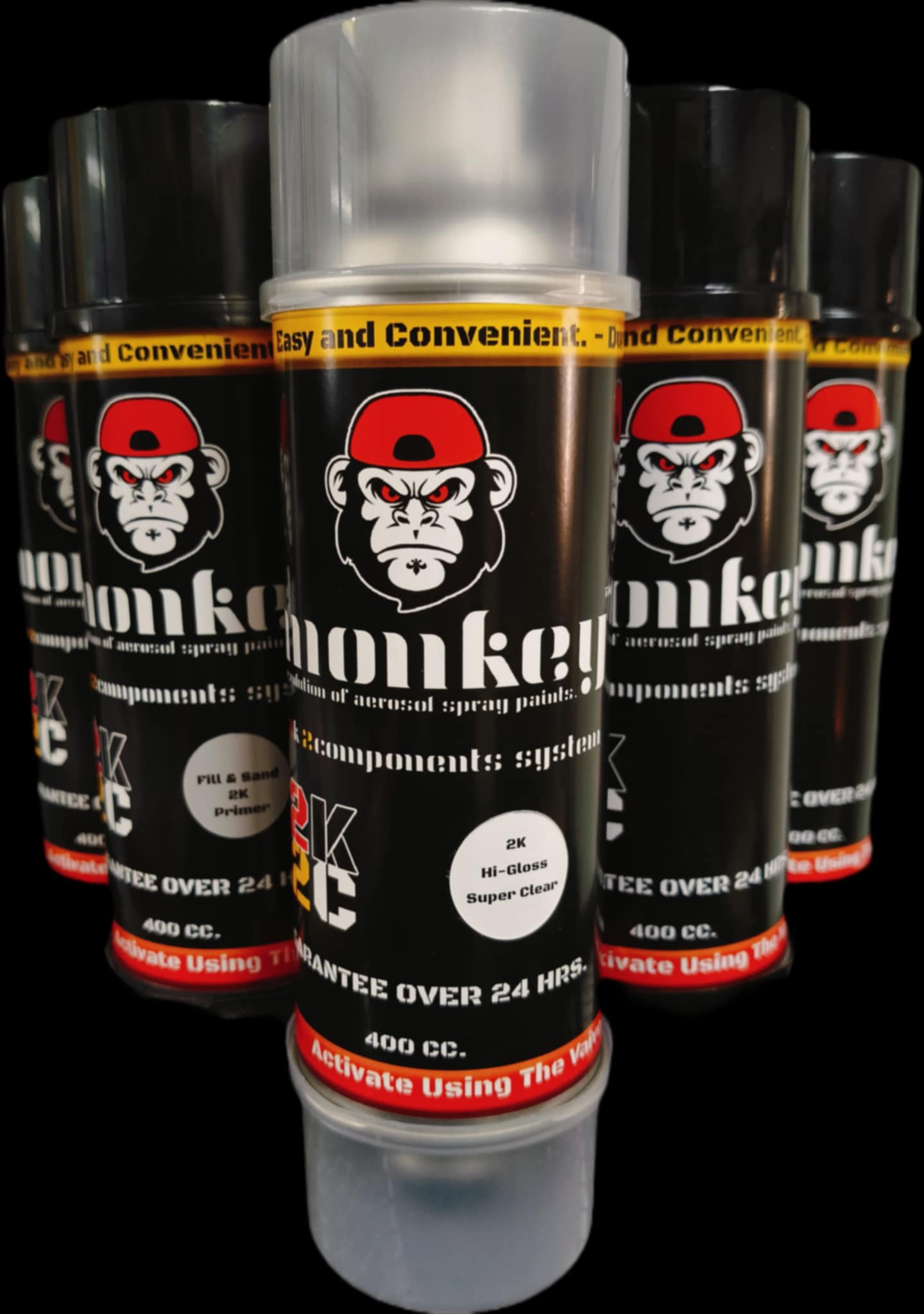 สีสเปรย์แลคเกอร์เคลือบเงา2K MONKEY 2K2C | Shopee Thailand