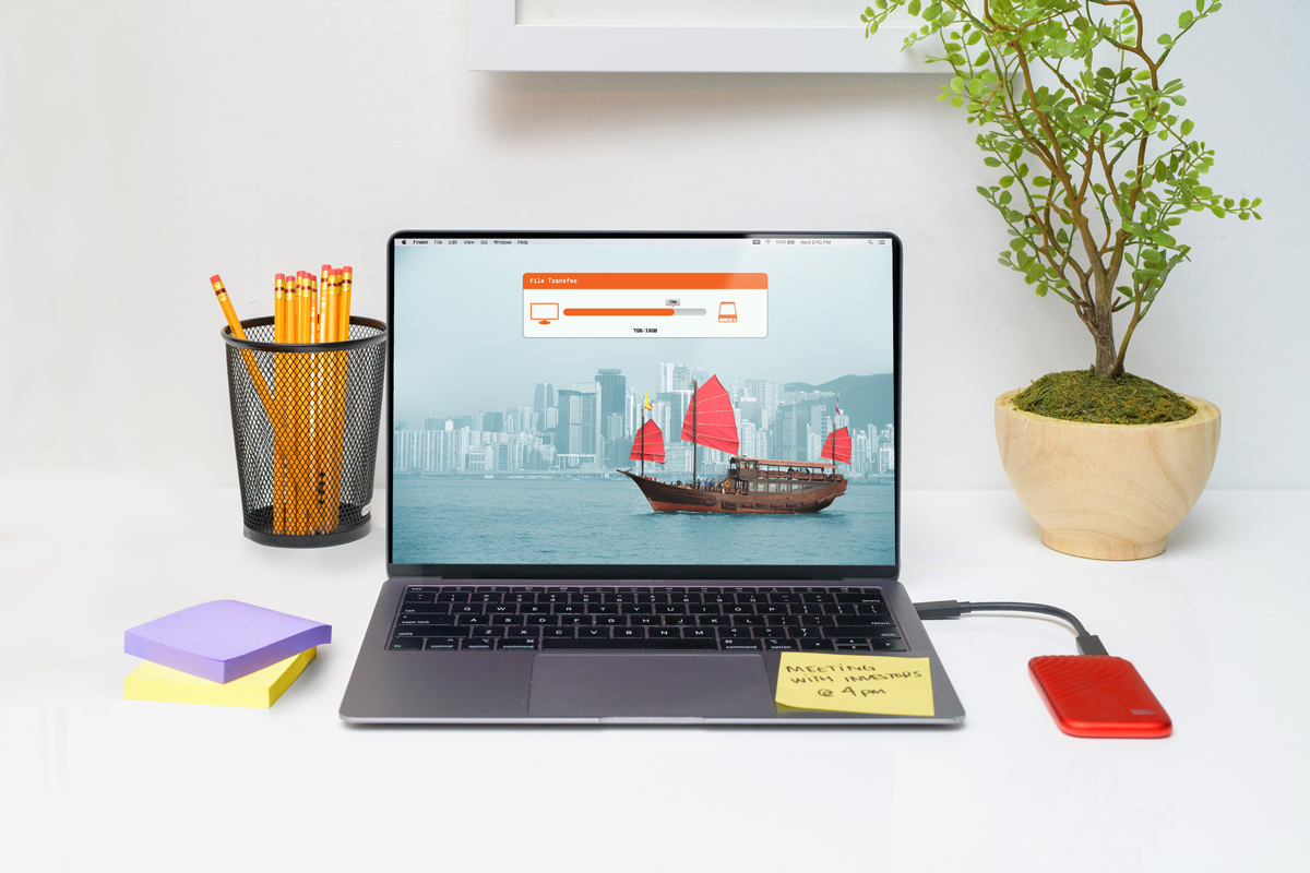 WD My Passport SSD 1TB Type-C, USB 3.0, Speed upto 1050 MB/s, SSD NVMe ...