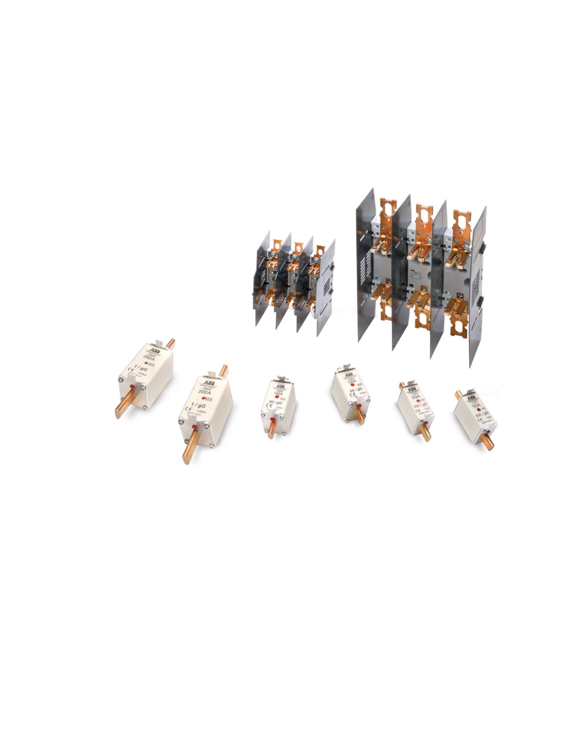 ABB Fuse Link OFAF00H125 (125A) HRC ฟิวส์ใบมีด ชนิด NH Class gG # 1SCA022627R1630-T | Shopee ...