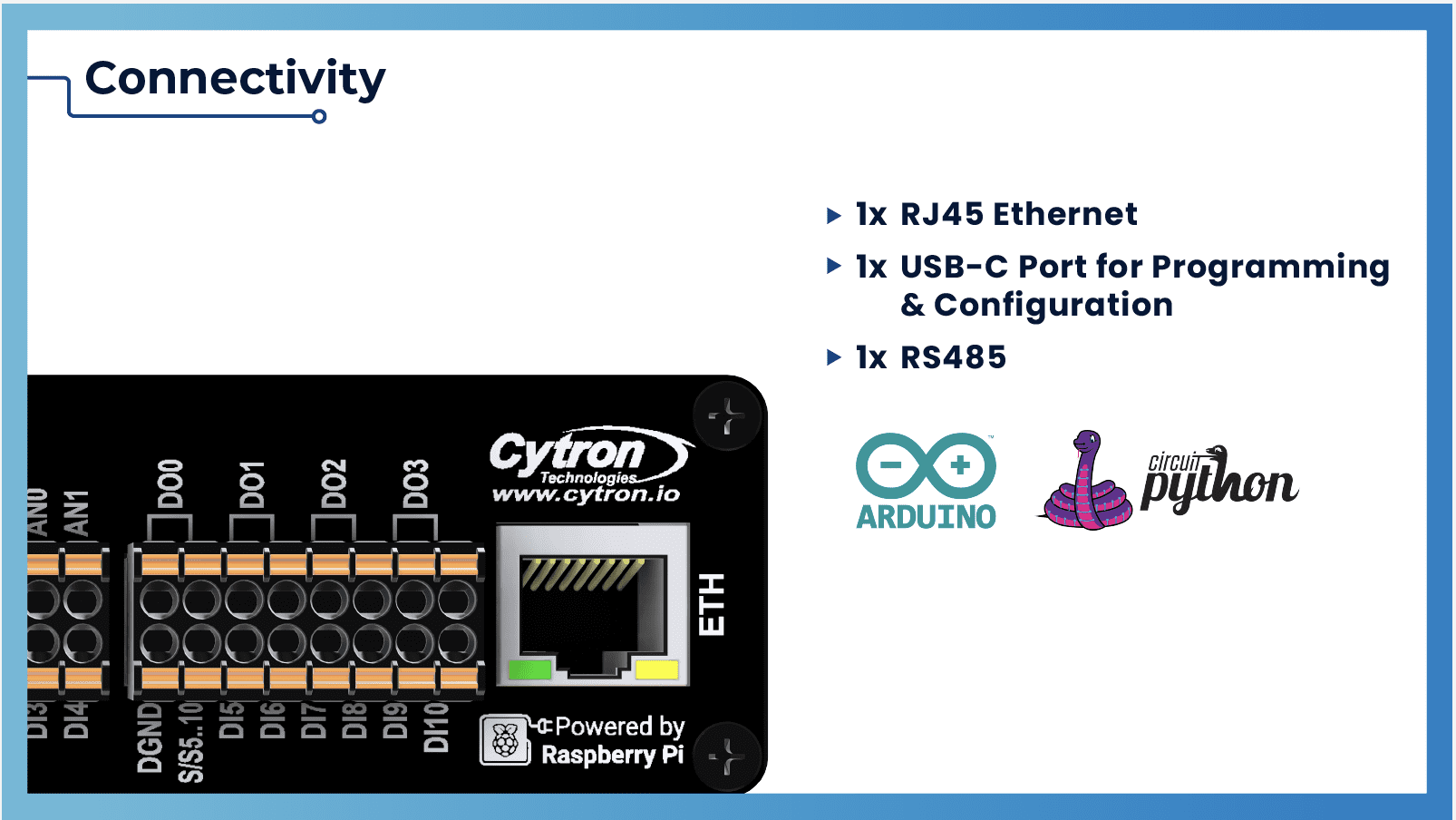 IRIV IO Controller - IR4.0 Industrial I/O Controller (คอนโทรลเลอร์ I/O ...