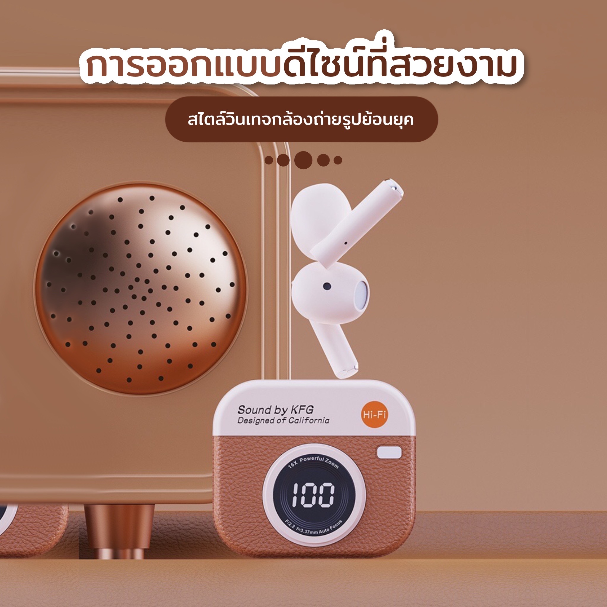 LiBRA M15 หูฟังบลูทูธ TWS v5.4 HIFI ลดเสียงรบกวน มีไมค์ในตัวหูฟัง ...