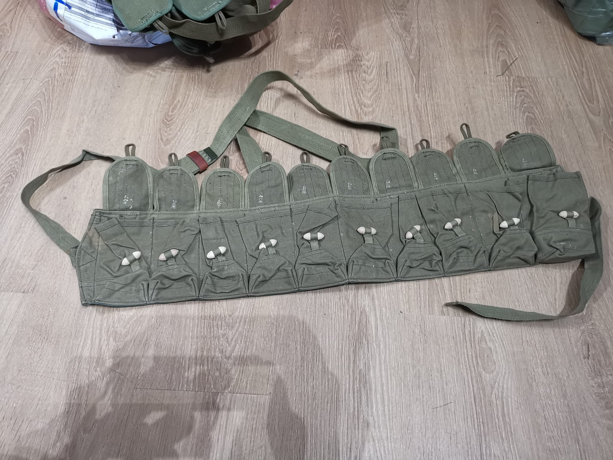 ซองกระสุนคาดตัว ทหารจีน Type 56 SKS Chest Rig PLA | Shopee Thailand