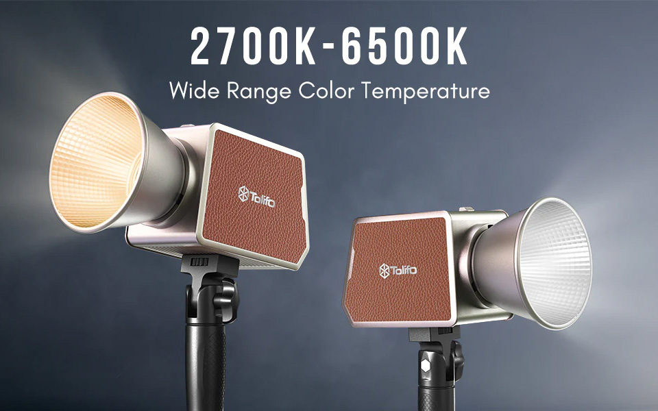 Tolifo PL60 PL100 Palm Light RGB&Bi-Color Vintage LED Video Light ไฟถือ ...