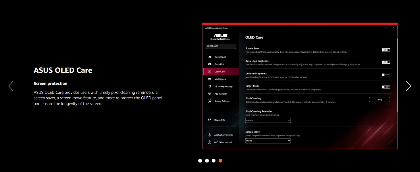 ASUS ROG Swift 32” 4K OLED Gaming Monitor (PG32UCDMR) ― 4K (3840 x 2160 ...