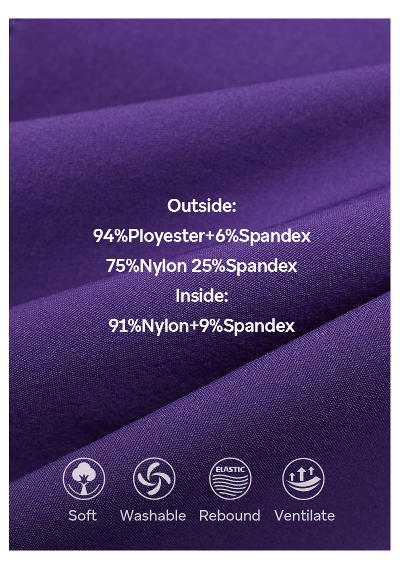 Cosleaf กางเกงขาสั้นผู้ชายสำหรับวิ่ง พร้อมกับกระเป๋ารอบเอวและซับในตัว ...