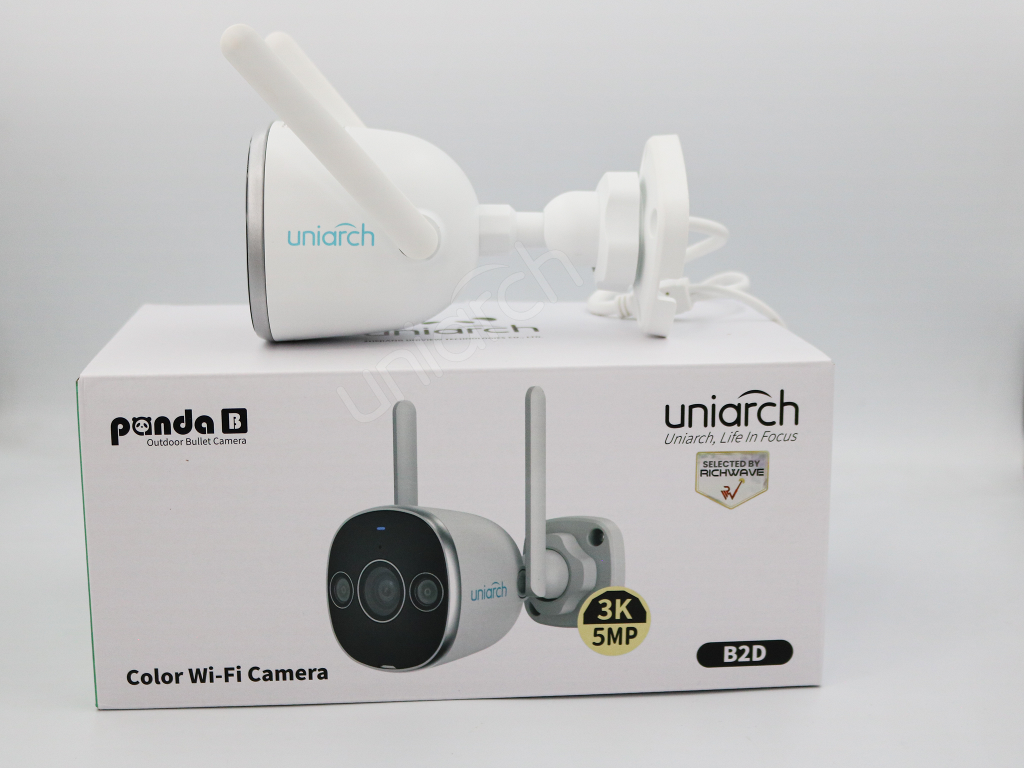 UNIARCH รุ่น B2D-M5F3(4)D กล้องวงจรปิด 5 MP Bullet Outdoor Wi-Fi Camera ...