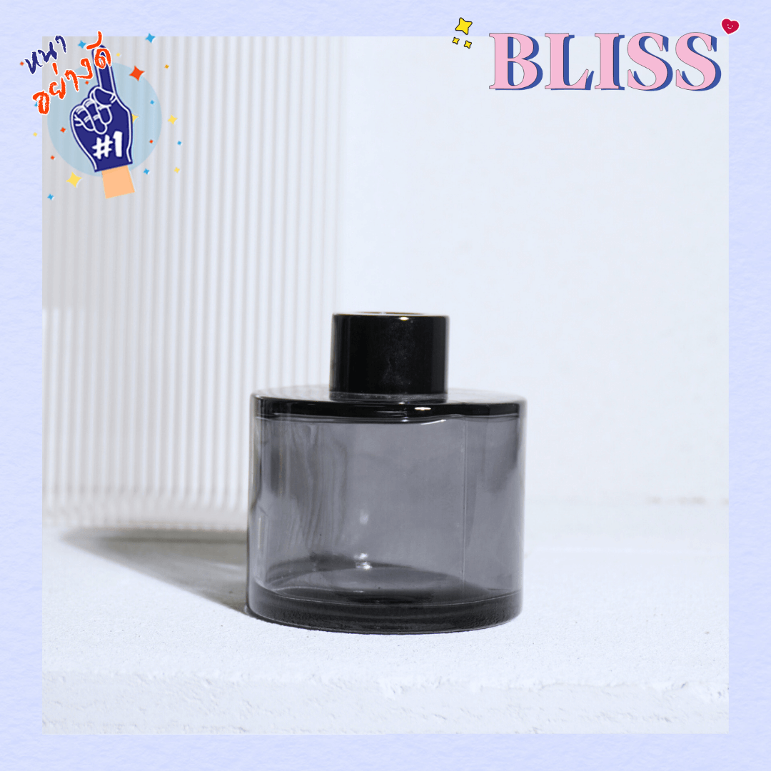ขวดก้านไม้กระจายกลิ่น ขนาด 120 ML - สีชาใส และ สีดำใส BLISS LAB ...
