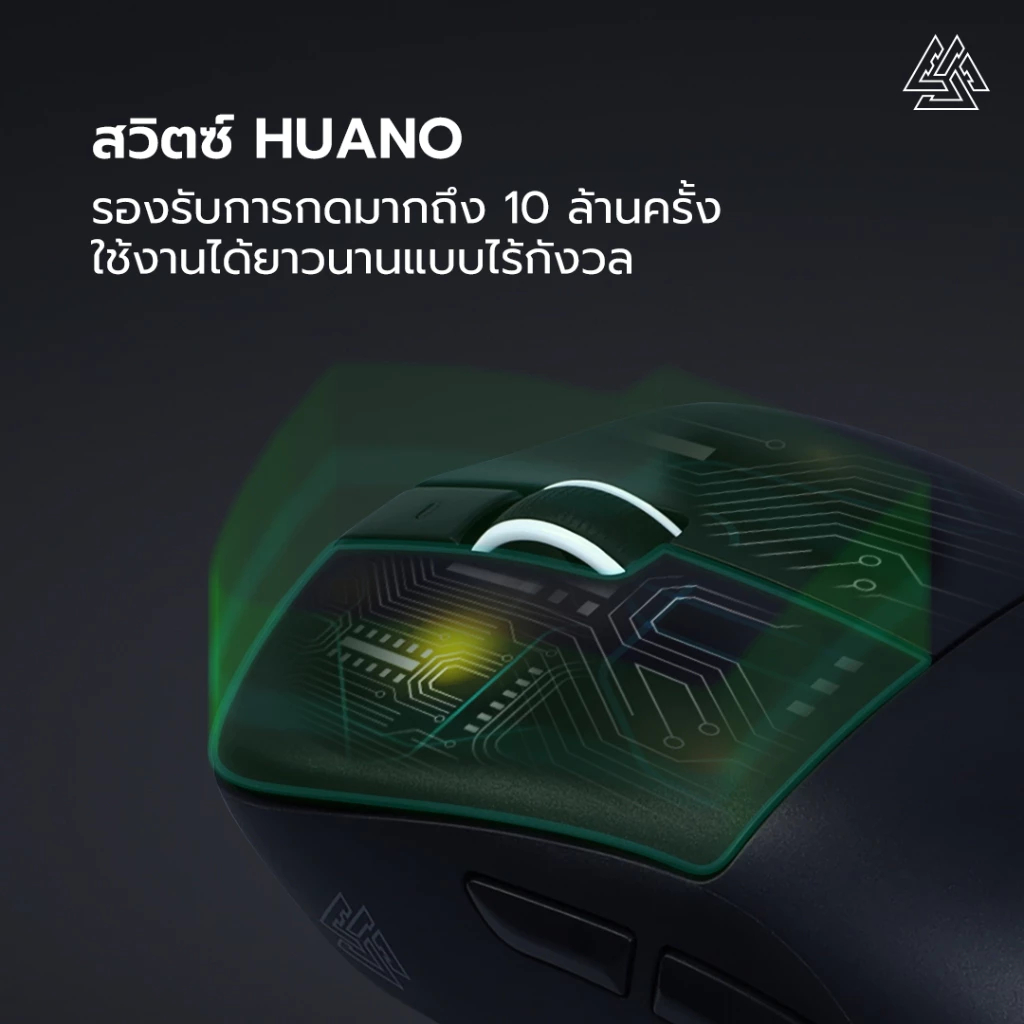 [ประกัน 1ปี] EGA Type M15 Gaming Mouse เมาส์เกมมิ่งไร้สาย Bluetooth ...