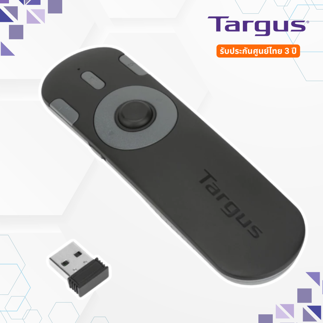 Targus P32 Dual Mode Presenter with Laser Pointer พอยเตอร์ Presentation ...