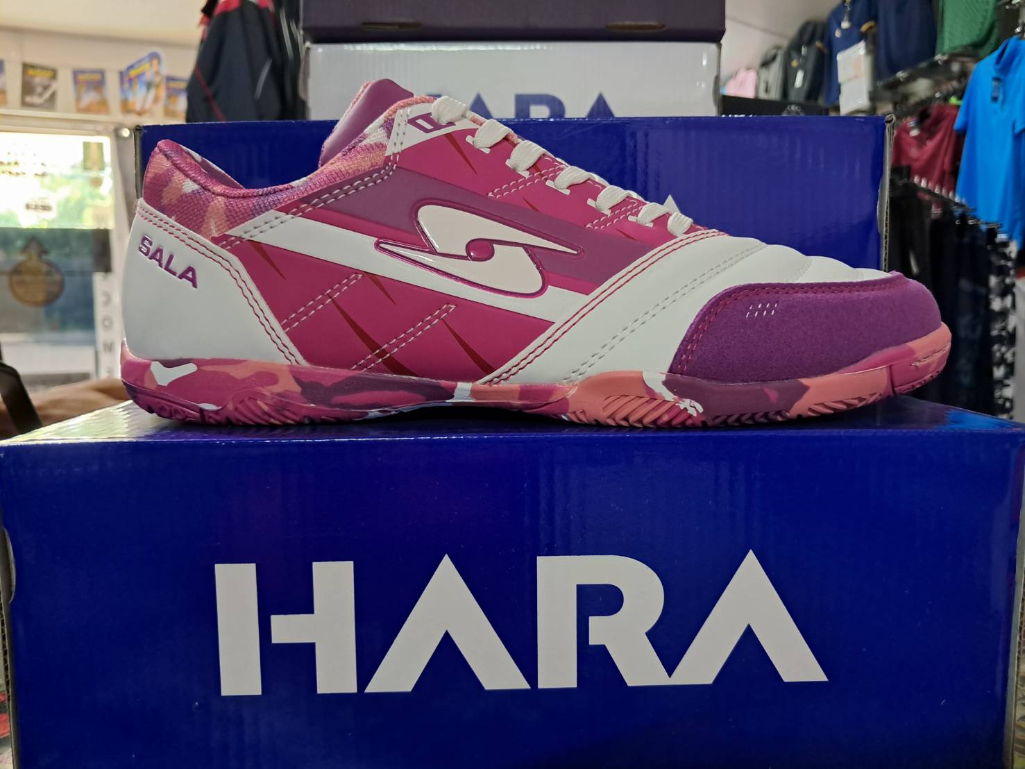 HARA Sport Futsal รองเท้าฟุตซอลเด็ก พื้นลาย น้ำหนักเบา รุ่น FK002 เบอร์ ...