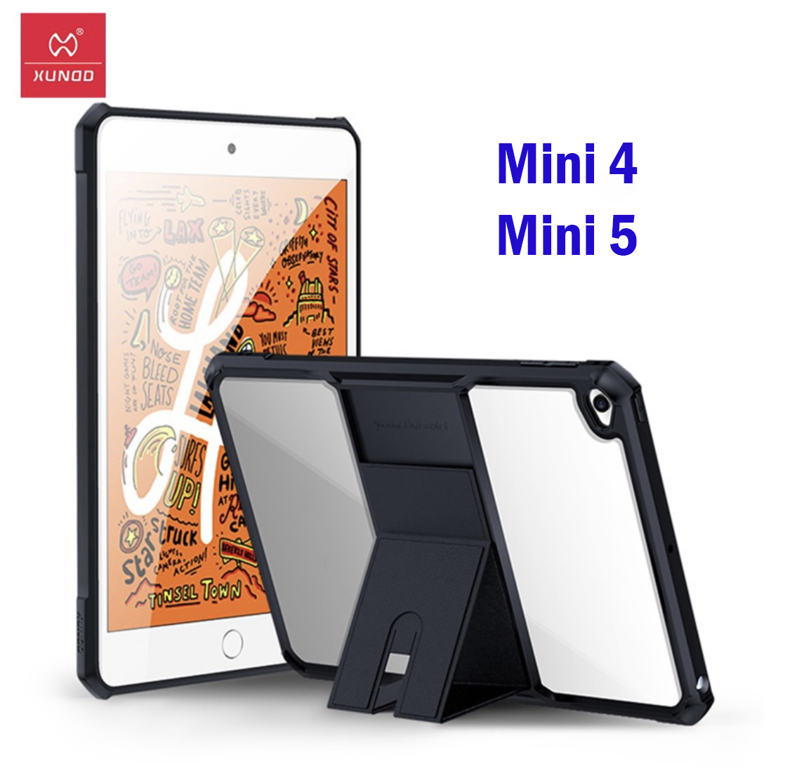 XUNDD Holder เคสไอแพด แบบขาตั้ง iPad Mini 7 / Mini 6 / Mini 5 / Mini 4 เคสไอแพดมินิ iPad mini4/5 ...