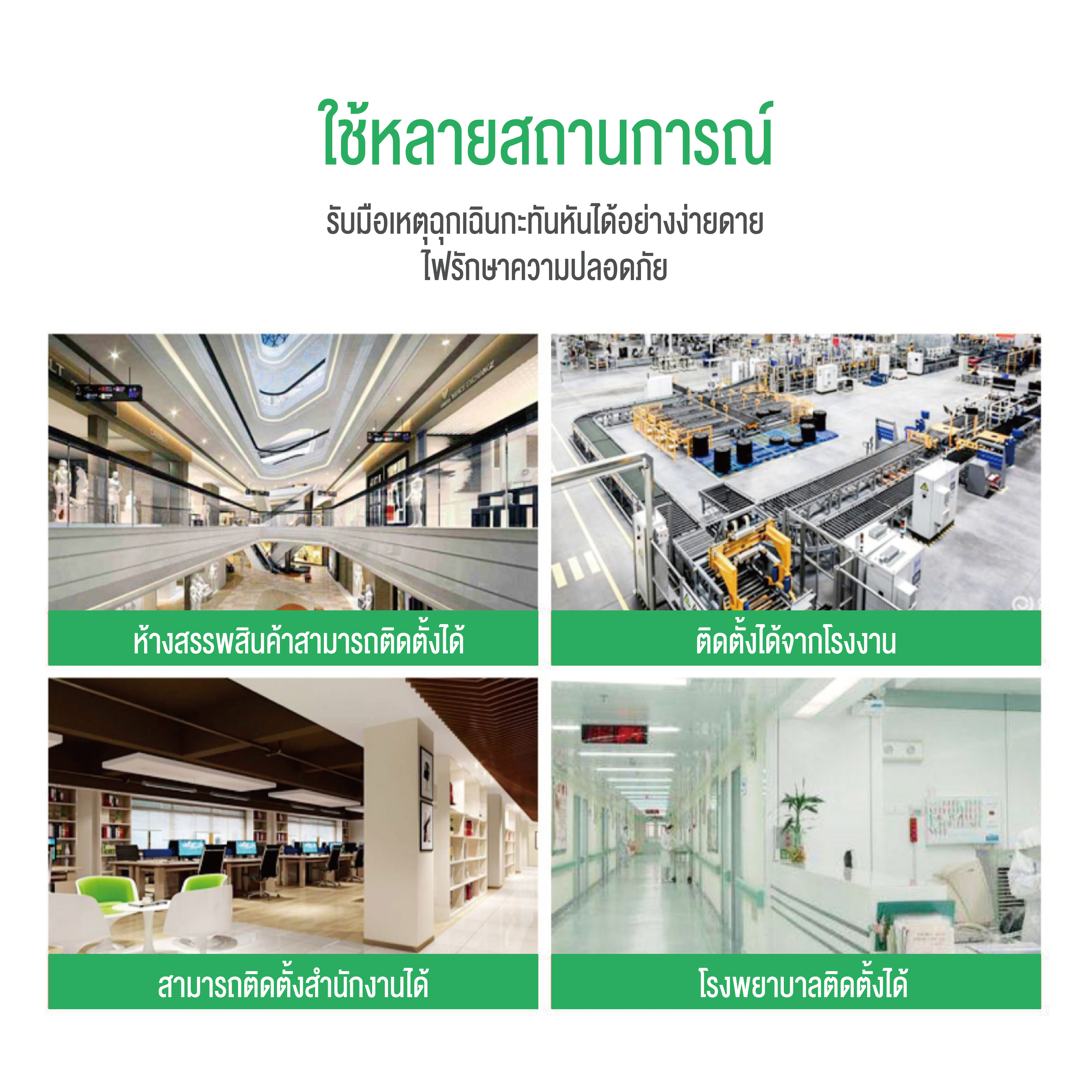 fire exit ป้ายบอกทางหนีไฟ Led ป้ายทางหนีไฟ LED ไฟฉุกเฉิน LED ป้ายไฟ ...