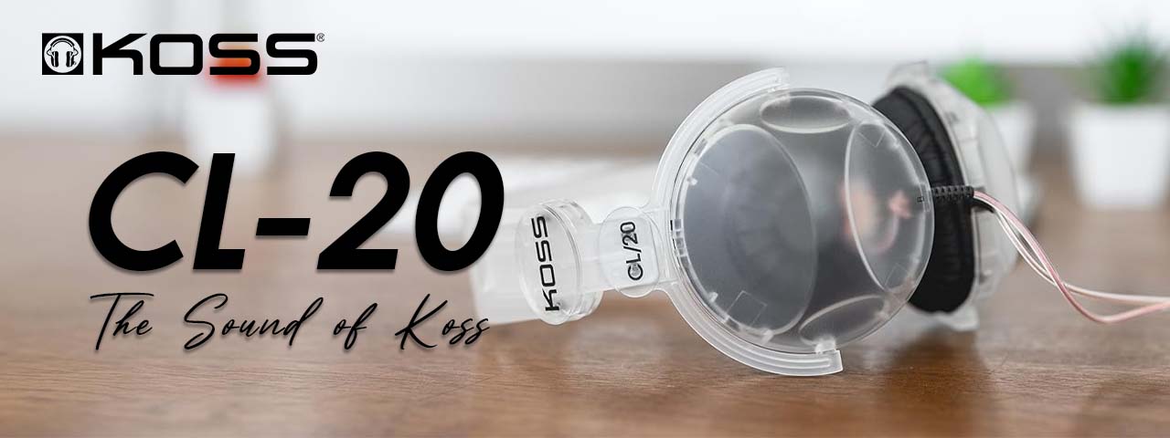 Koss CL-20 หูฟังออนเอียร์ ขนาดใหญ่ | Shopee Thailand