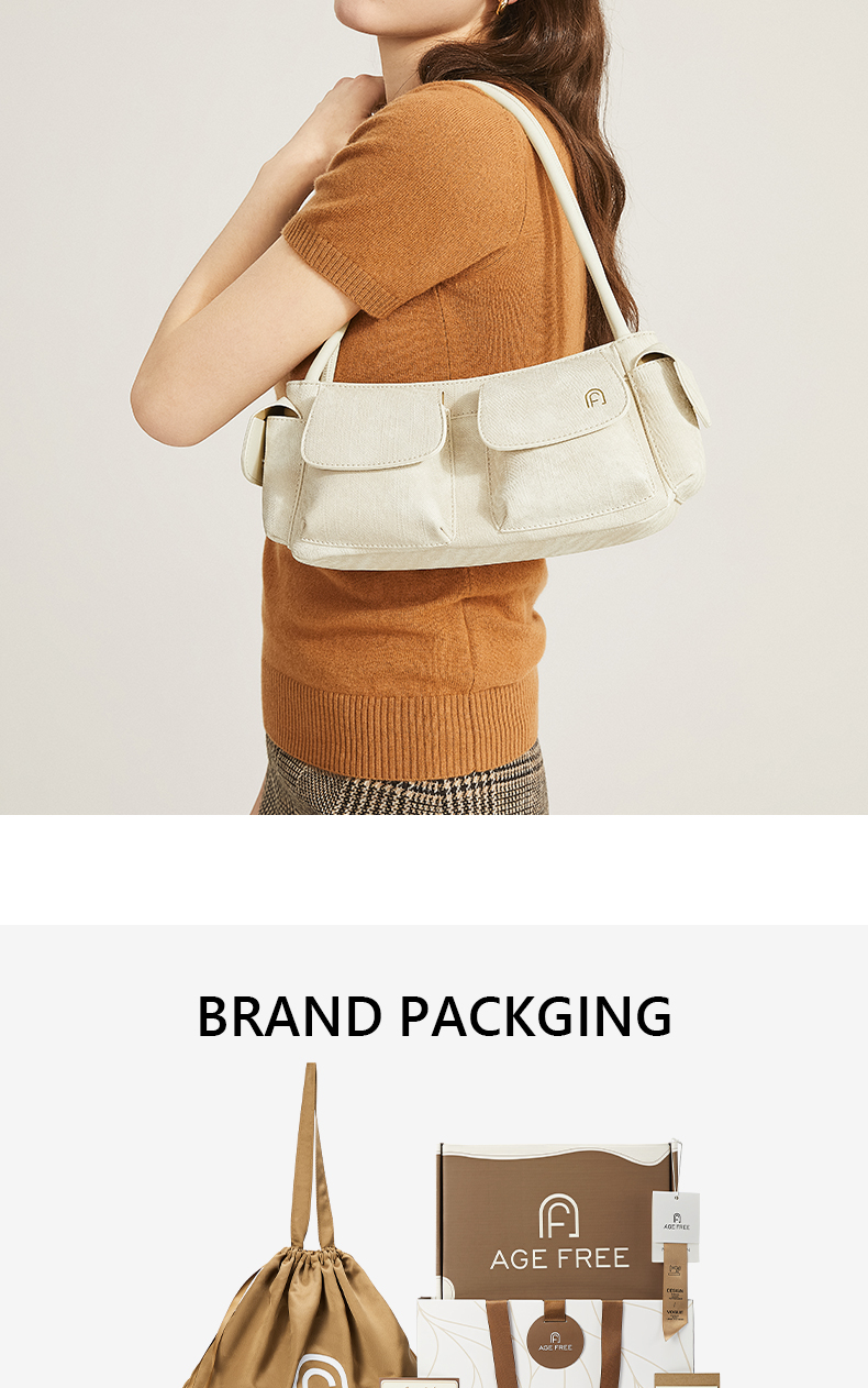 AGE FREE Mug Bag แฟชั่นใหม่กระเป๋าใต้วงแขน กระเป๋าสะพายเวอร์ชั่นเกาหลี ...
