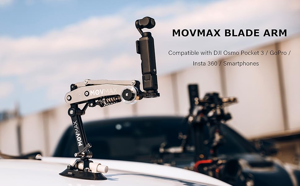 Movmax Blade Arm แขนกันสั่นกล้องแบบ Spring Arm สำหรับงานถ่ายวิดีโอ ใช้ ...
