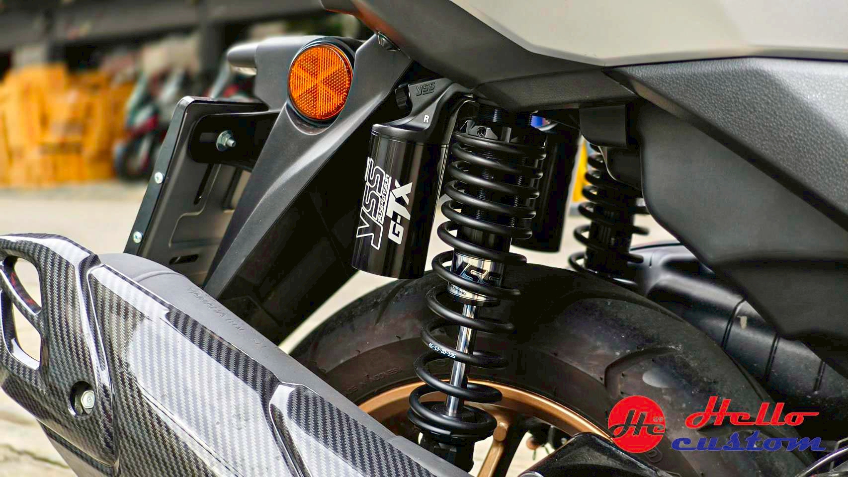 โช้คหลัง Yss G-TX BLACK EDITION ขนาด New Nmax 2025 / Nmax Turbo 2025 ของแท้ YSS | Shopee Thailand