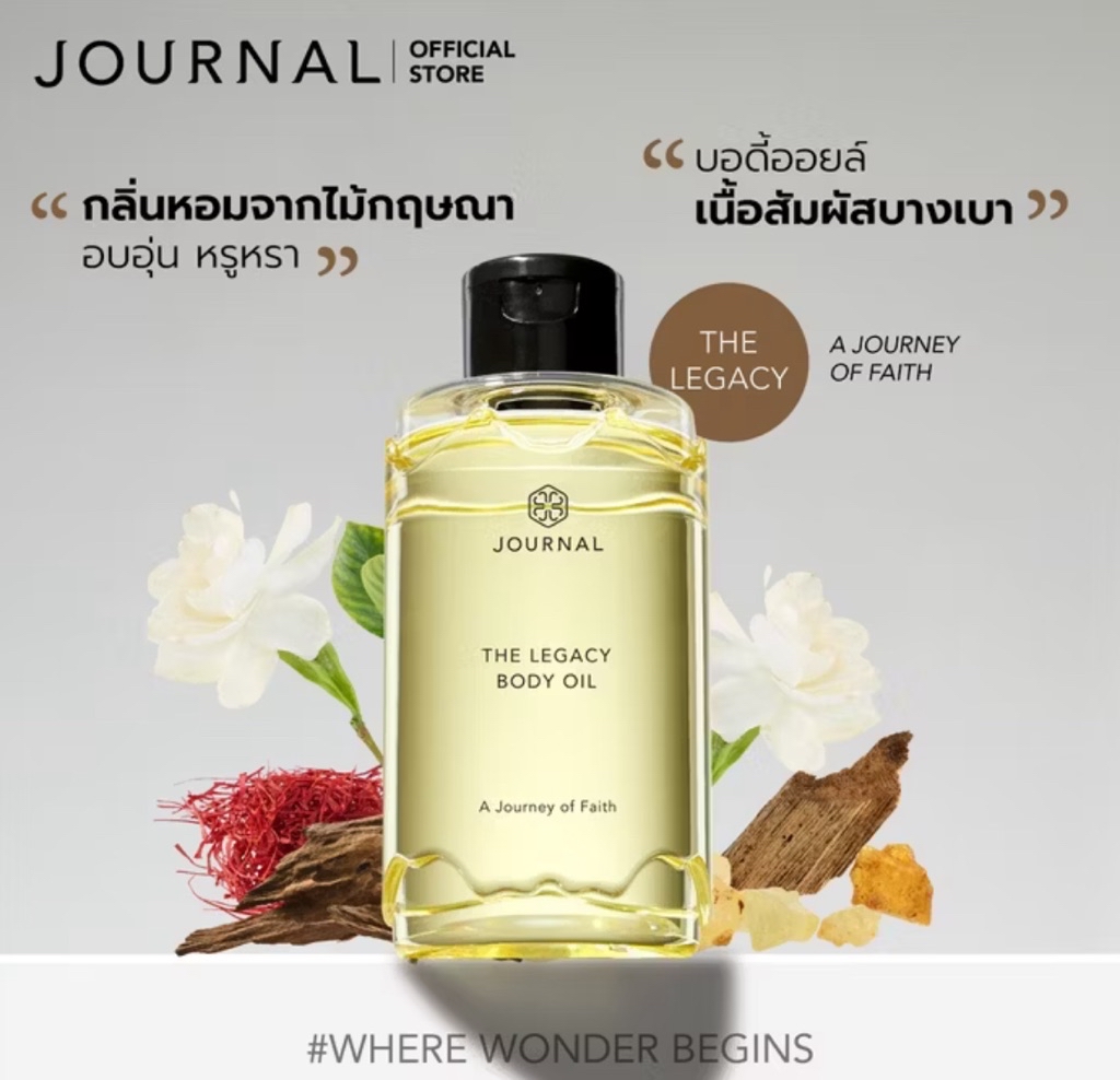 Journal ออยล์ตัวดัง แบ่งขาย ( เซ็ท 3 กลิ่น ยอดฮิต First love ,The ...