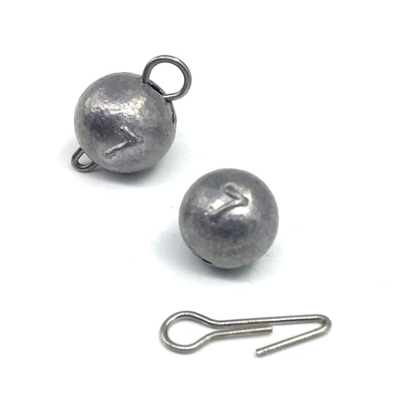 ตะกั่วถ่วงหัวจิ๊ก ซองละ 10 หัว มีหลายขนาด3g-21g ตะกั่วหัวจิ๊ก ตะกั่วห่วง เบ็ดเท็กซัส R167 ...