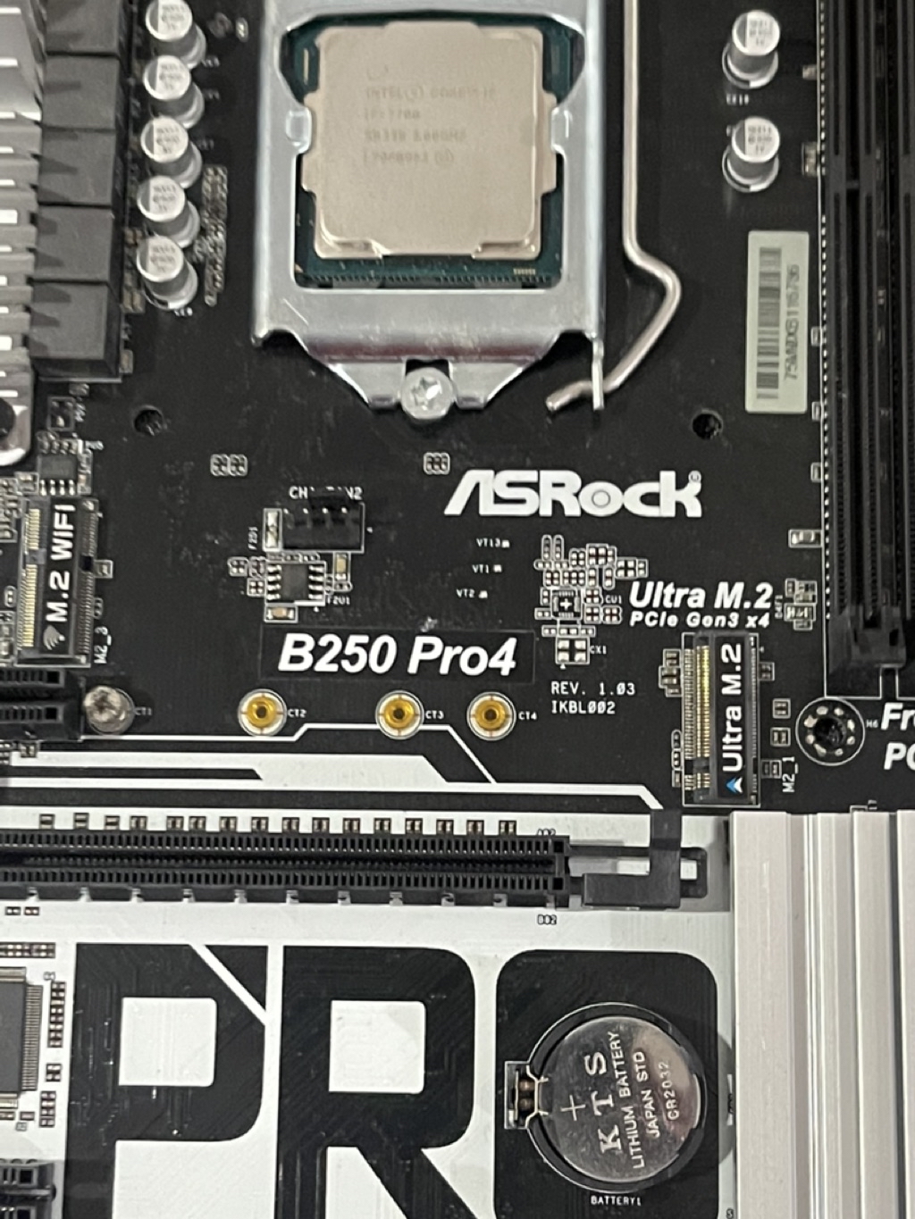 ชุด Mb Asrock B250 Pro4 + Cpu intel i7 7700 เเถมซิ้งค์เดิมintel | Shopee Thailand