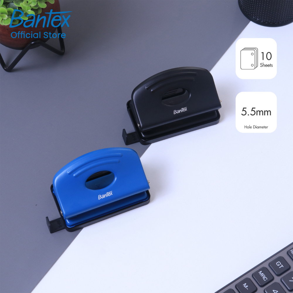 Bantex เครื่องเจาะรูเอกสาร ที่เจาะกระดาษ 2รู ที่เจาะรูเอกสาร อุปกรณ์ ...
