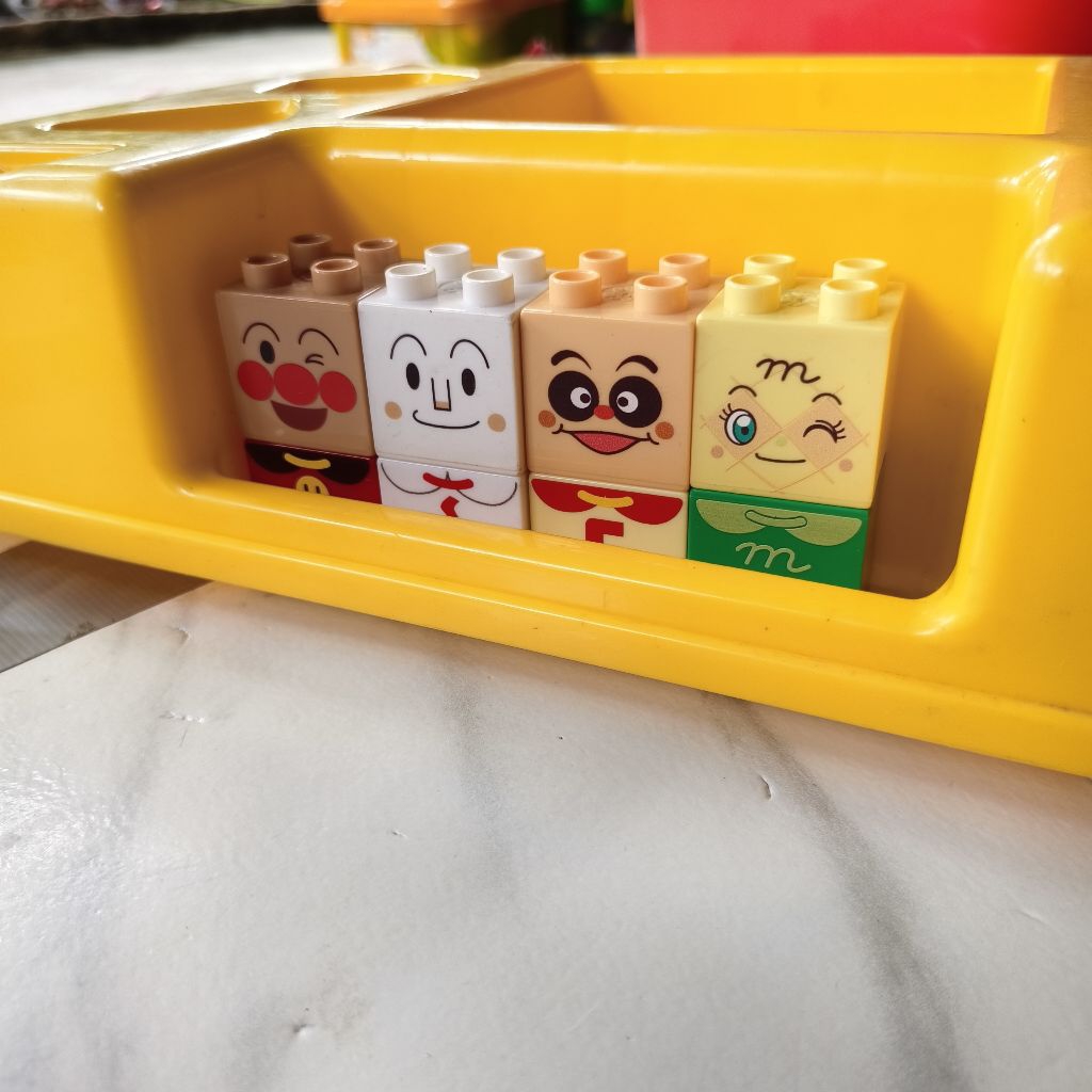 BANDAI : Block Lab First Season First Block Wagon ตัวต่อ Labo Anpanman ...