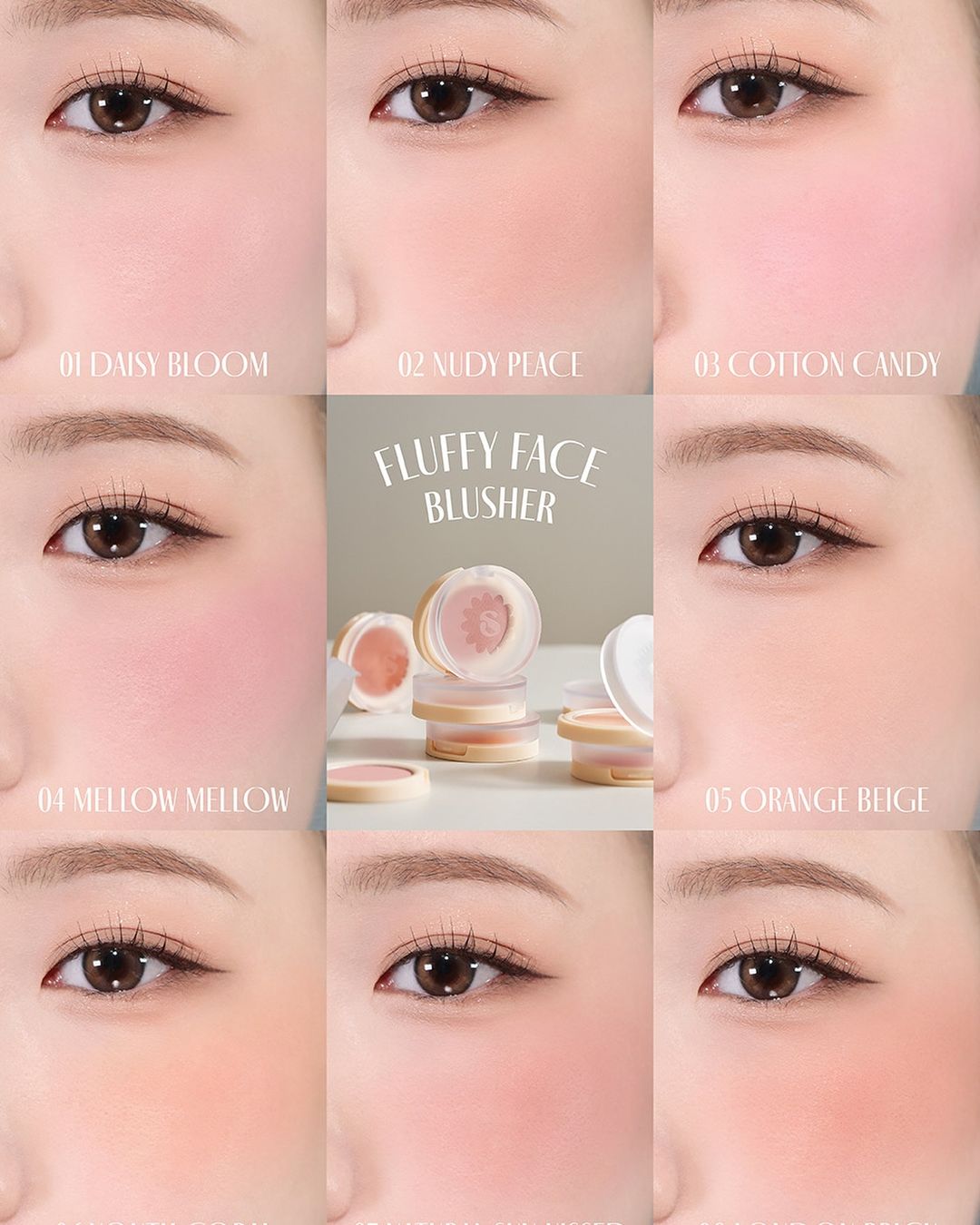 SUPERMOM THAILAND - Fluffy Face Blusher (4.5g.) ซุปเปอร์มัม ฟลัฟฟี่ เฟซ ...