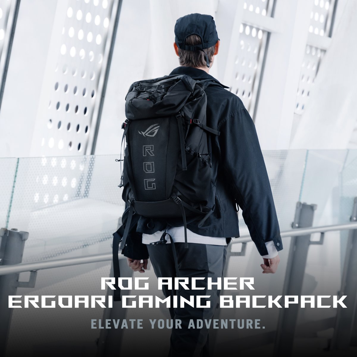 ASUS ROG Archer ErgoAir Gaming Backpack BP3800 กระเป๋าเป้เกมมิ่ง ...