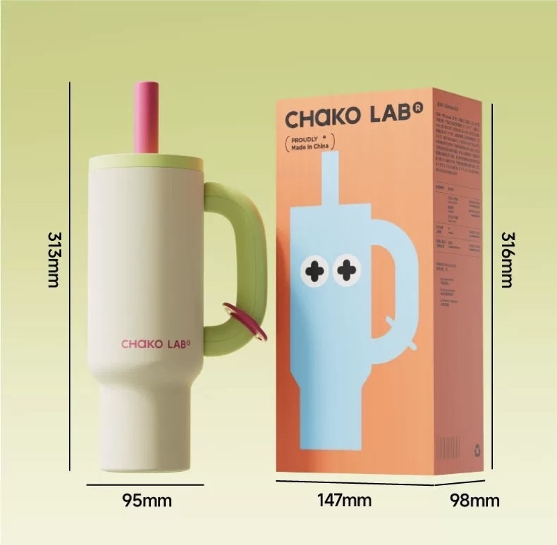 พรีได้ทุกวัน(ใช้คูปองเหลืองได้ 30%)chako lab แก้วเก็บความเย็น Bewang 1050 ml(Pre order) | Shopee ...