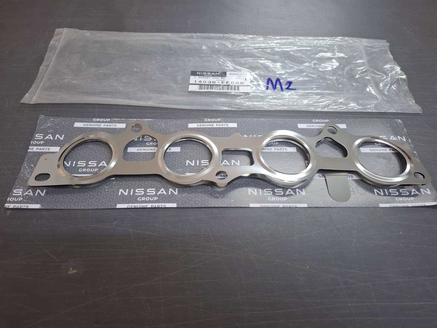 ปะเก็นท่อร่วมไอเสีย NISSAN TIDA SC11,C11, เครื่อง HR16DE 14036-EE000 S ...