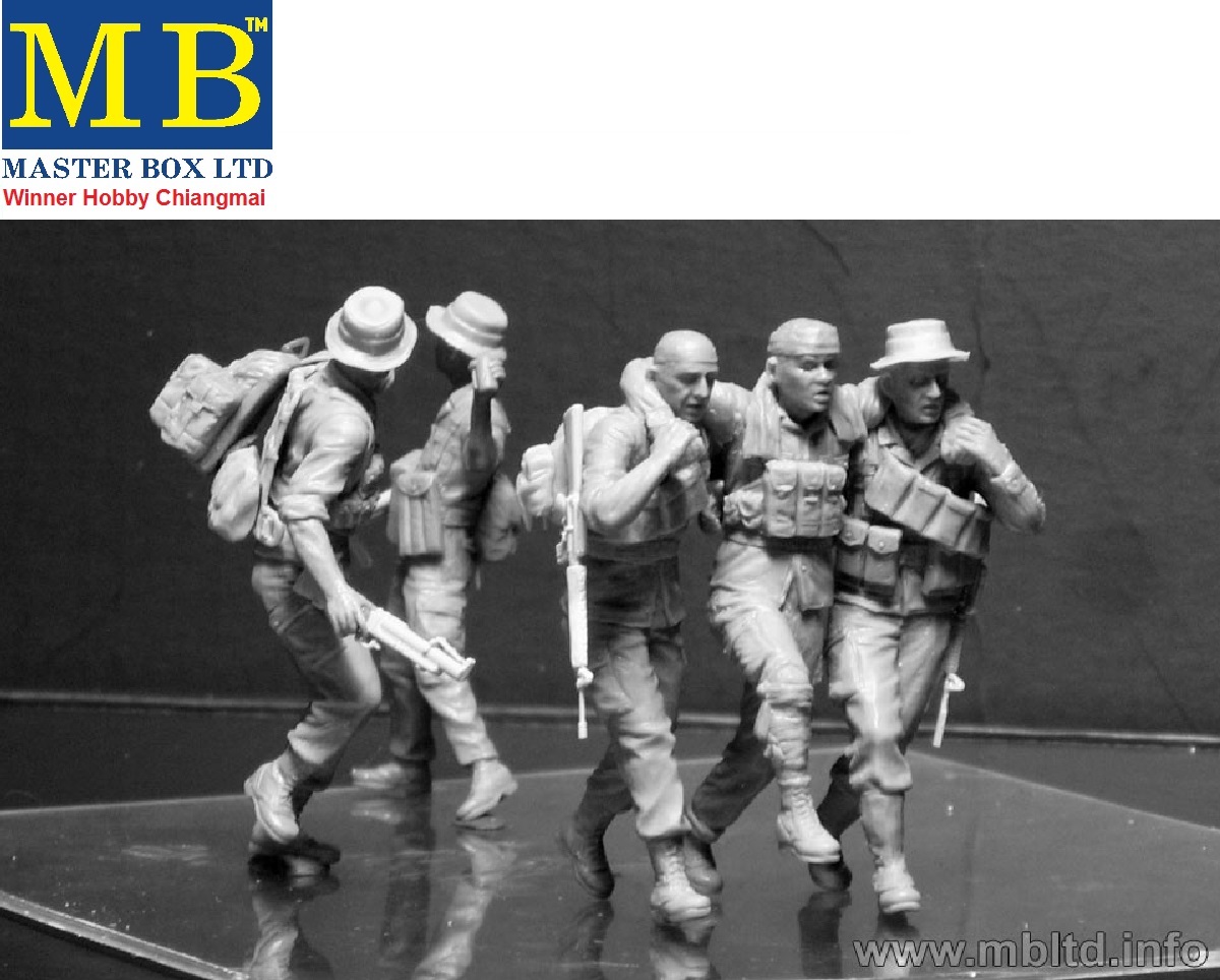 โมเดลฟิกเกอร์ Master Box 35107 HEAD FOR THE HUEY VIETNAM 1/35 | Shopee ...