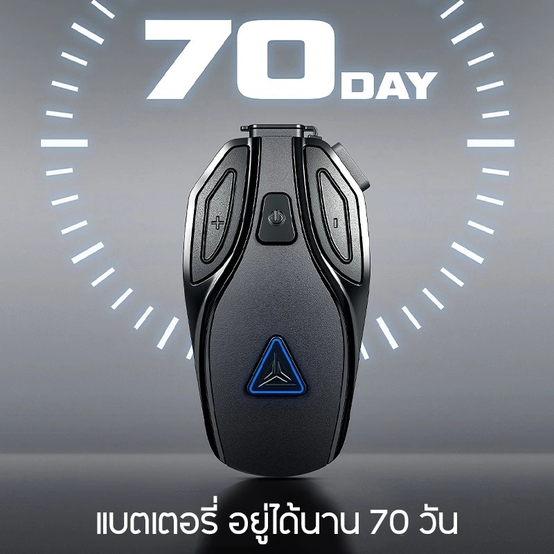 หูฟัง บลูทูธ สำหรับติดหมวกกันน็อค MOTOWOLF BH1 Bluetooth Headset หูฟัง ...