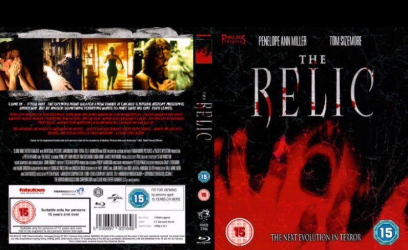 Blu-ray+DVD ปก+สกรีนแผ่น The Relic (1997) นรกเดินดิน | Shopee Thailand
