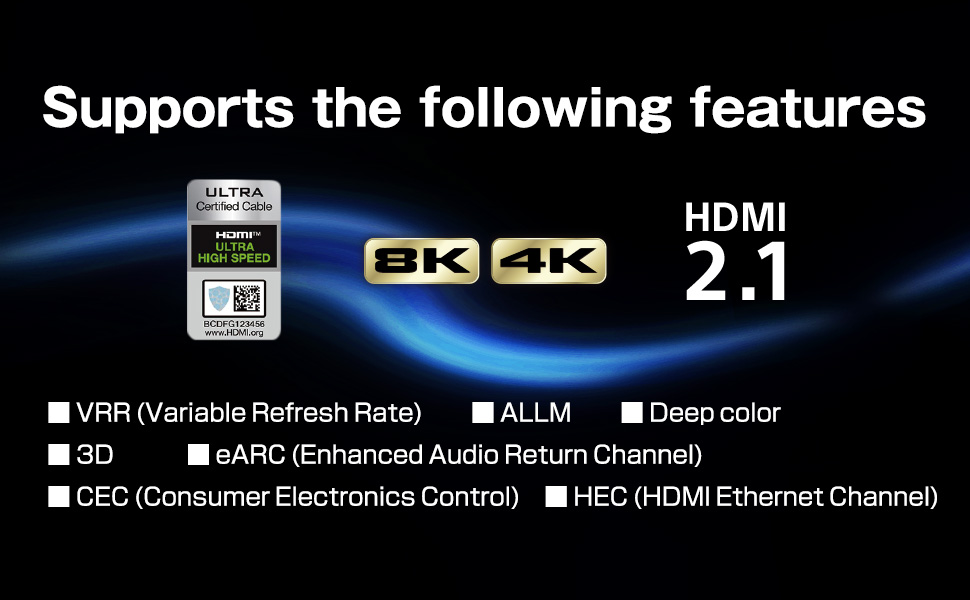 Hori Ultra High Speed HDMI Cable รองรับ 8K 60fps, 4K 120fps สำหรับ PS5 ...