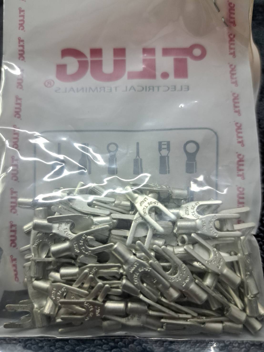 T-LUGหางปลาแฉกเปลือยY1.5-3S(2500PCS/BOX)ใหม่.... | Shopee Thailand