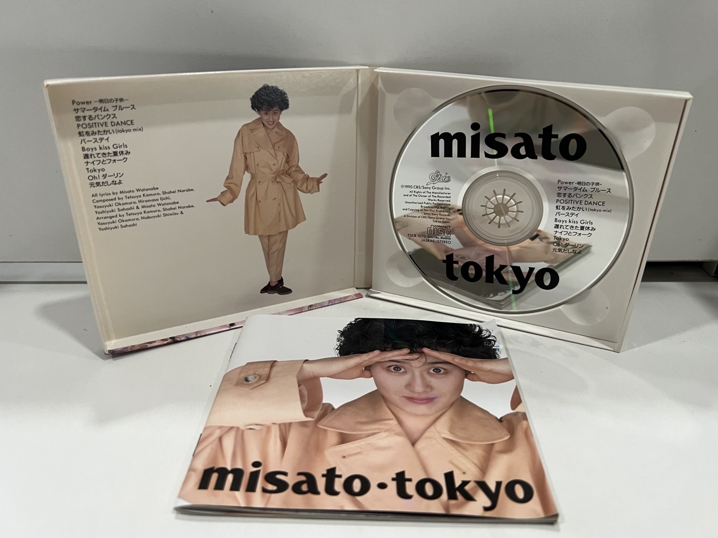1 CD MUSIC ซีดีเพลงสากล misato-tokyo // misato-tokyo (B12F40) | Shopee ...