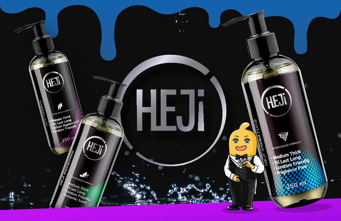 Heji Signature เจลหล่อลื่น สูตรน้ำ แห้งช้า ไม่มีกลิ่น ขนาด 250 ml. (1 ...