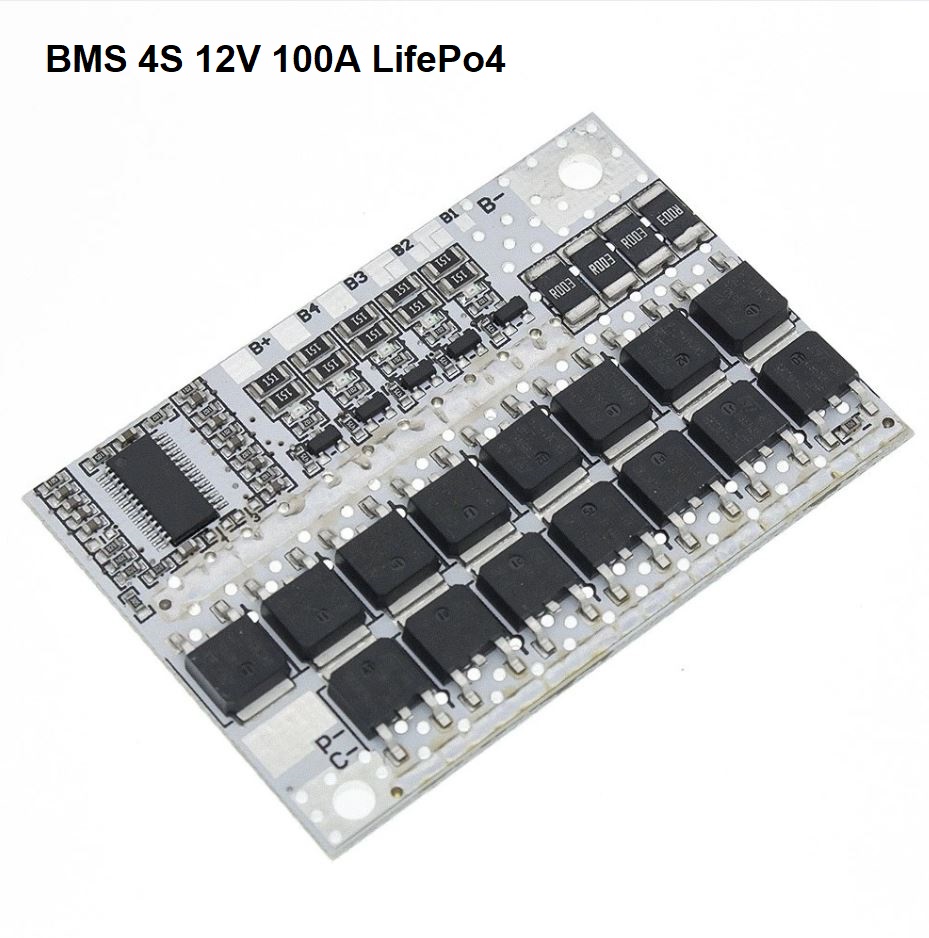 BMS 4S 12V 100A-1200A สำหรับมอเตอร์ไซค์ใหญ่ สตาร์ทรถยนต์ Peak 1000A Lithium Phosphate LiFePO4 3 ...