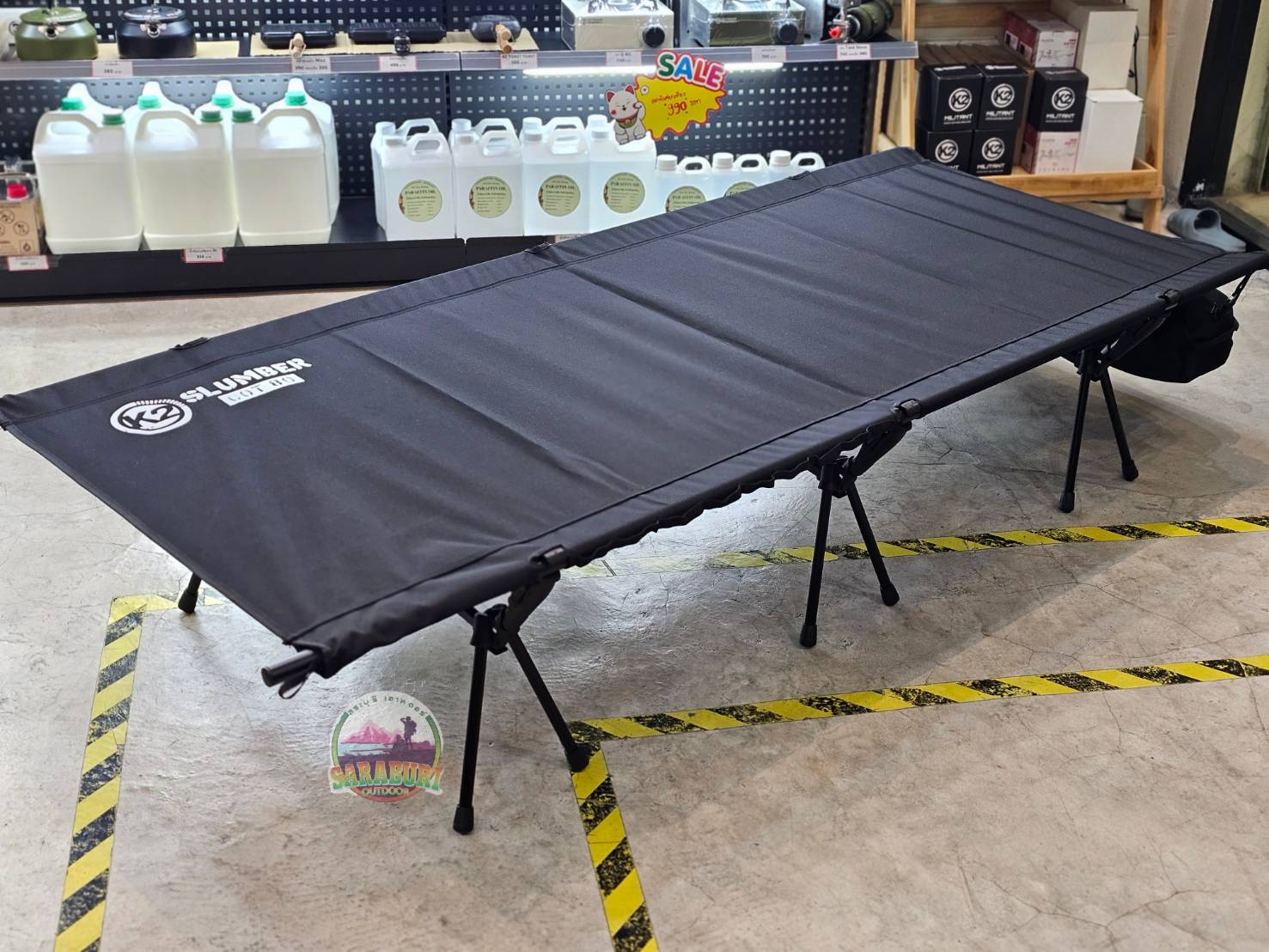 เตียงสนาม K2 SLUMBER COT 80 เตียงสนามแคมป์ปิ้ง เตียงสนามพับได้ น้ำหนักเบา รับน้ำหนัก 120 KG ...