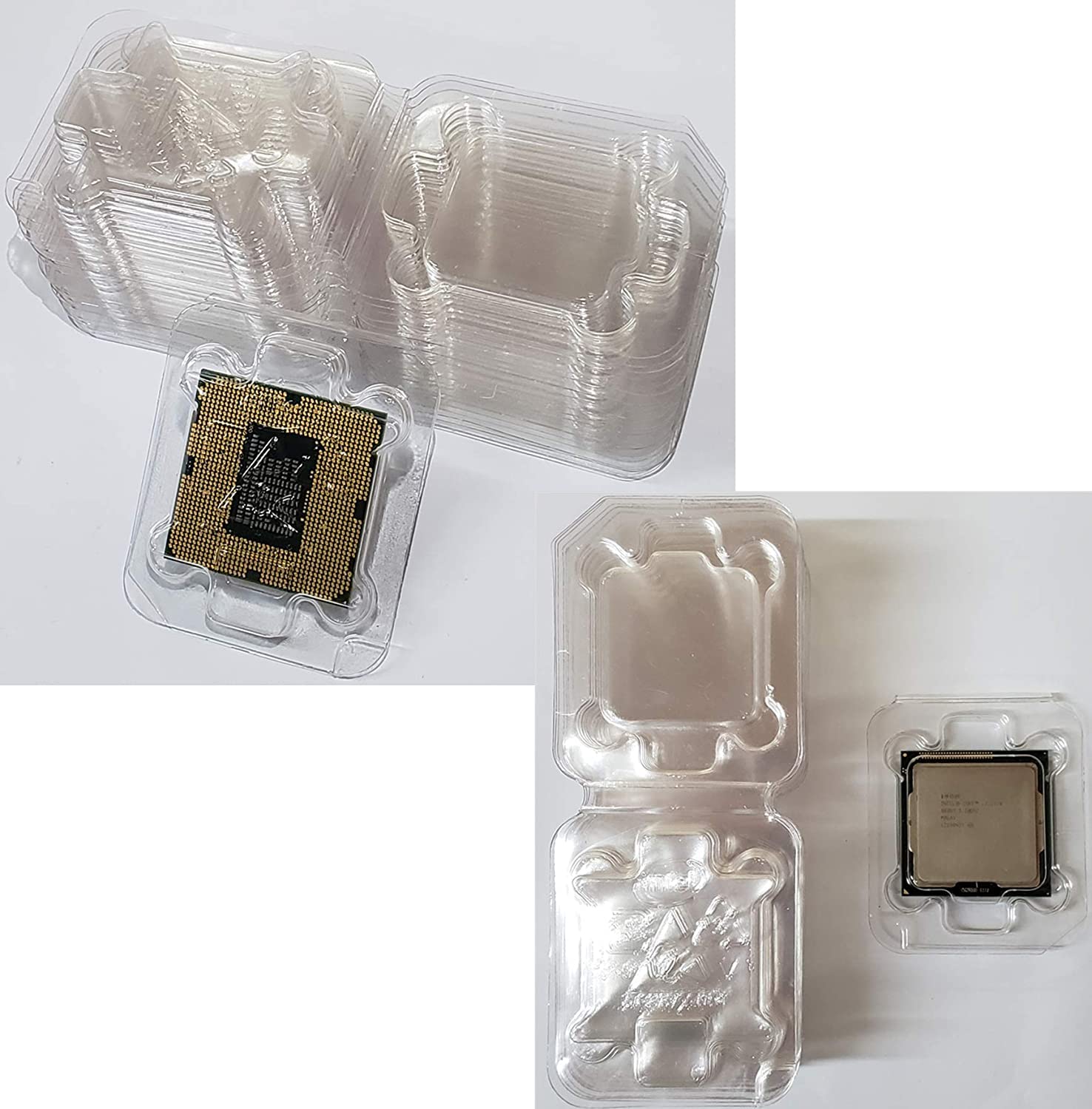 🔥 กล่องใส่ cpu กล่องกันกระแทกใส่ cpu มีทั้ง intel และ amd CPU Plastic ...