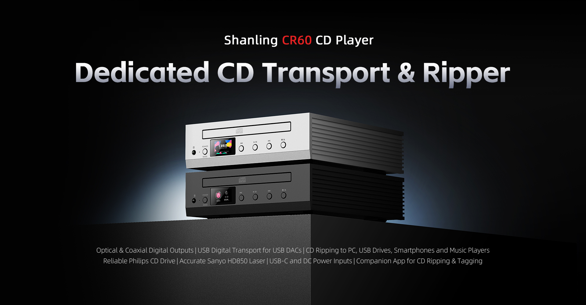 Shanling CR60 CD Player เครื่องเล่นซีดี | Shopee Thailand