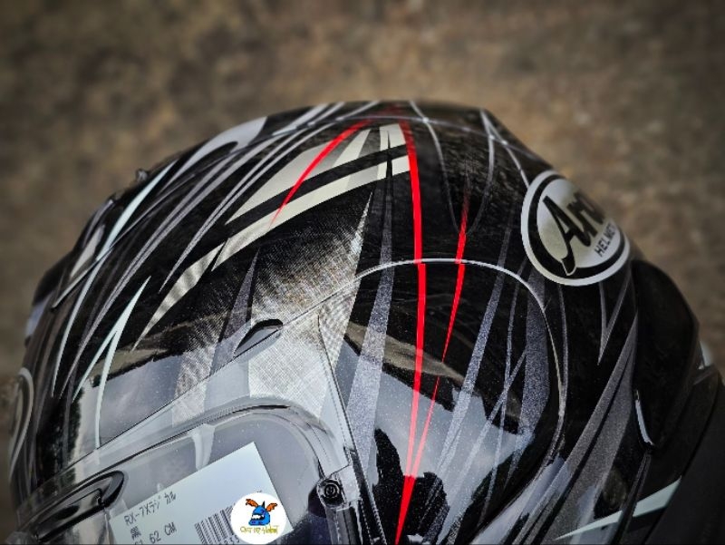 หมวกกันน็อคเต็มใบ Arai RX-7X Radical Black🌒 ของแท้100% จากผู้ผลิต Japan ...