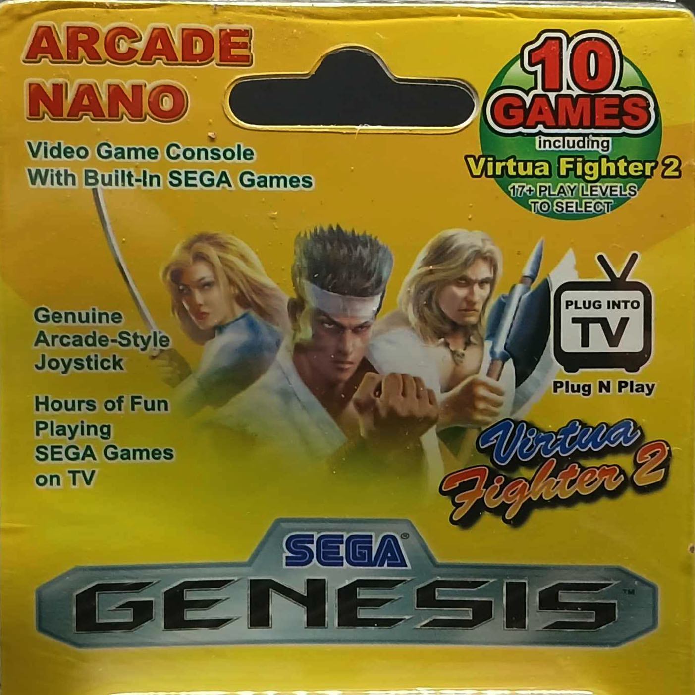เครื่ิองเกมส์จิ๋วพกพา Sega Genesis Arcade Nano Video TV Game Console ...