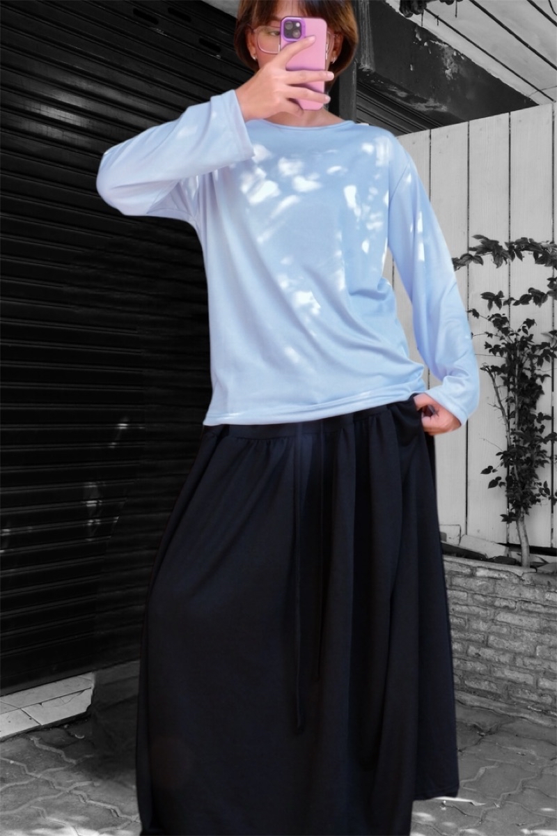 anta studio - COZY VIBE LONG SLEEVED TEE เสื้อยืดแขนยาวทรงเบสิค มี 4 สี ...